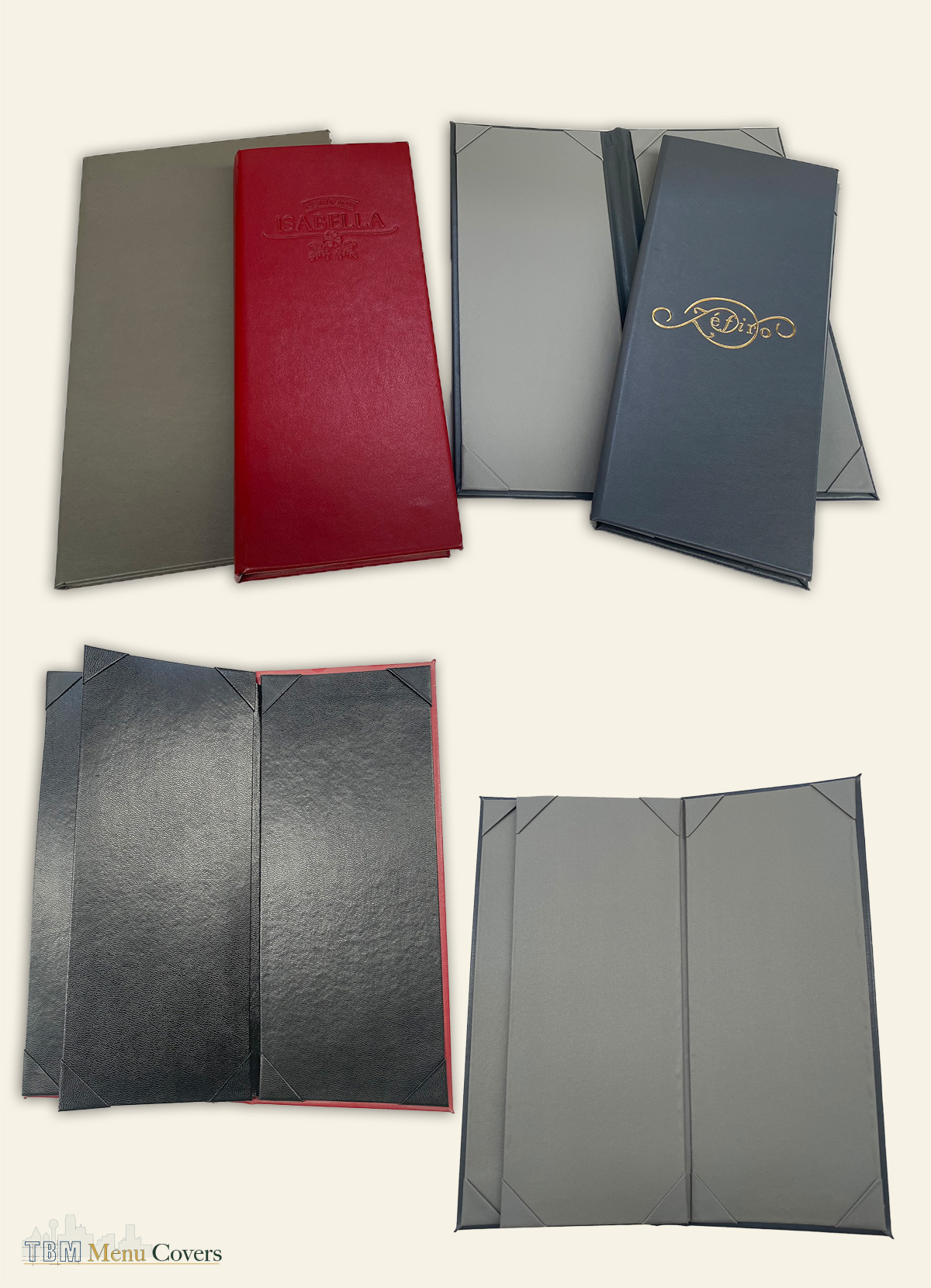 Vital Collection | TBMMenuCovers.com